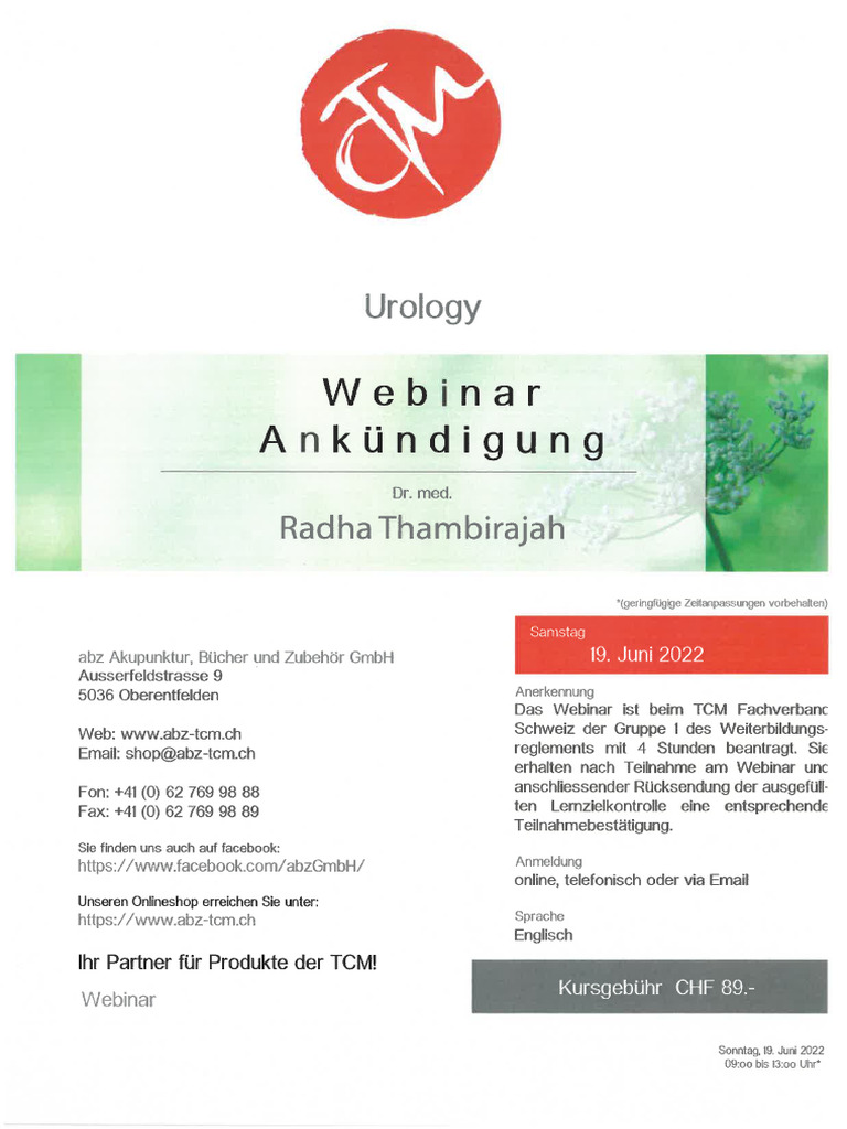 Formular Fuer Die Anerkennung Urology | PDF