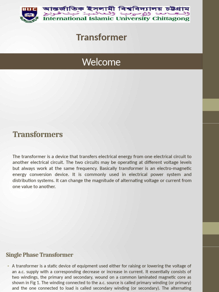 Transformer | PDF