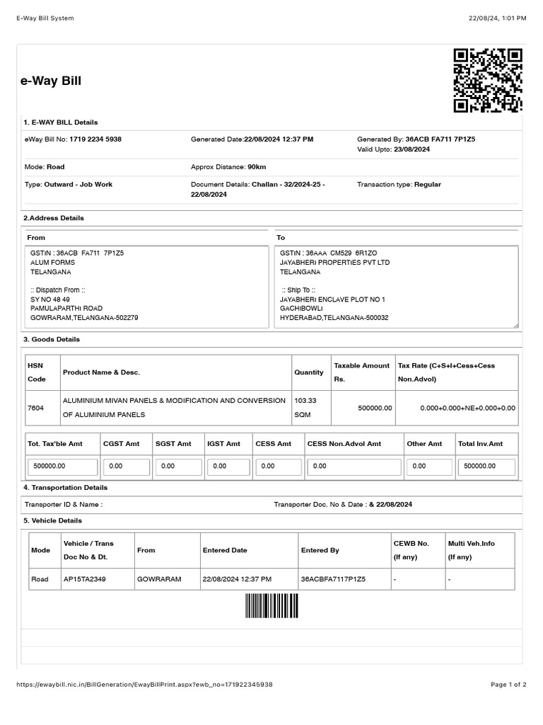 32 Waybill | PDF