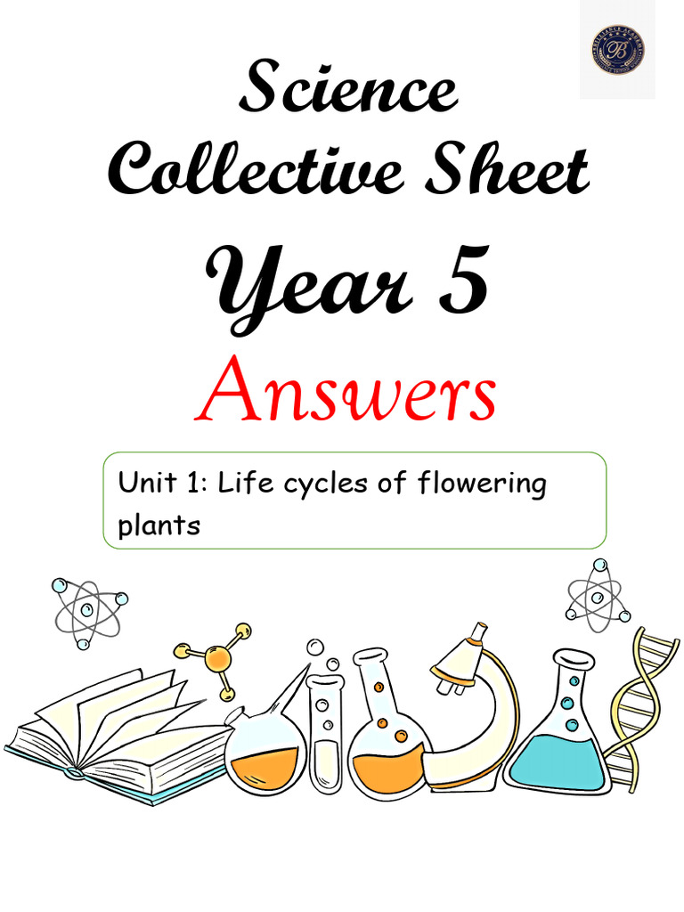 Unit 1 Life Cycles of Flowering Plants Answer | PDF