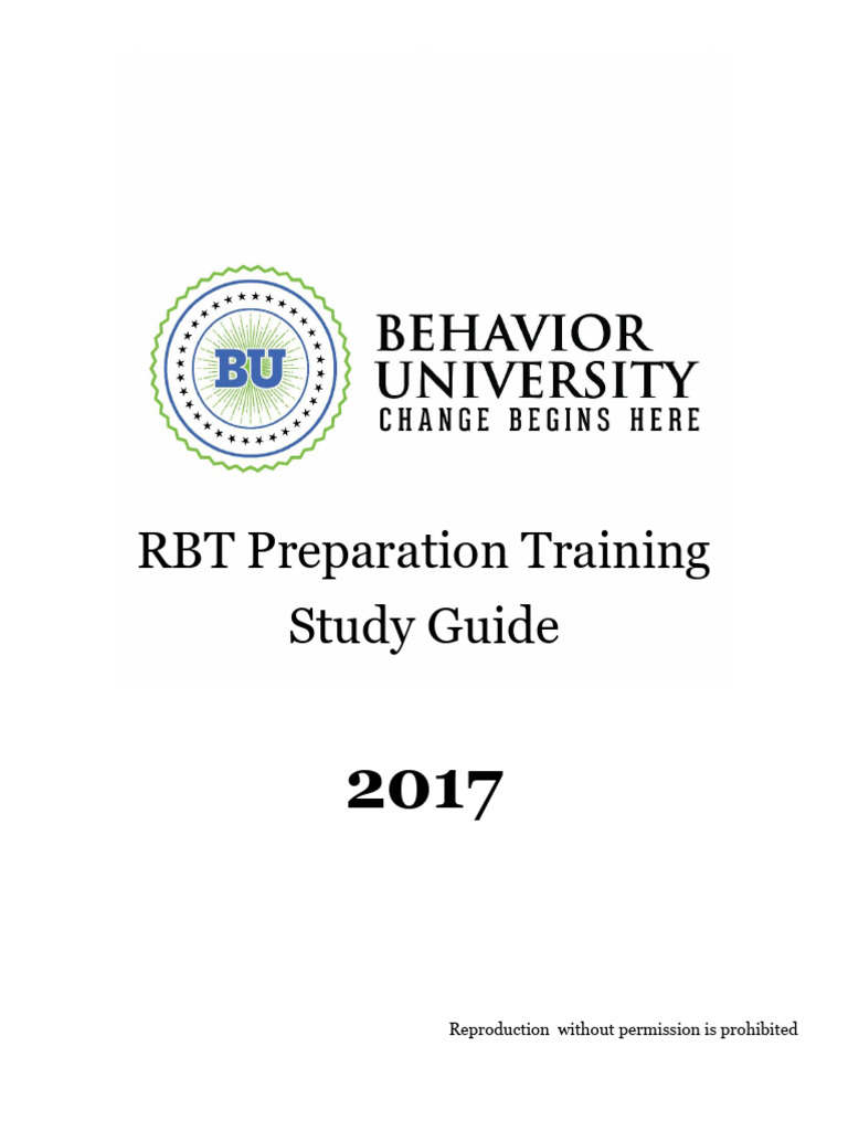 RBT Study Guide | PDF