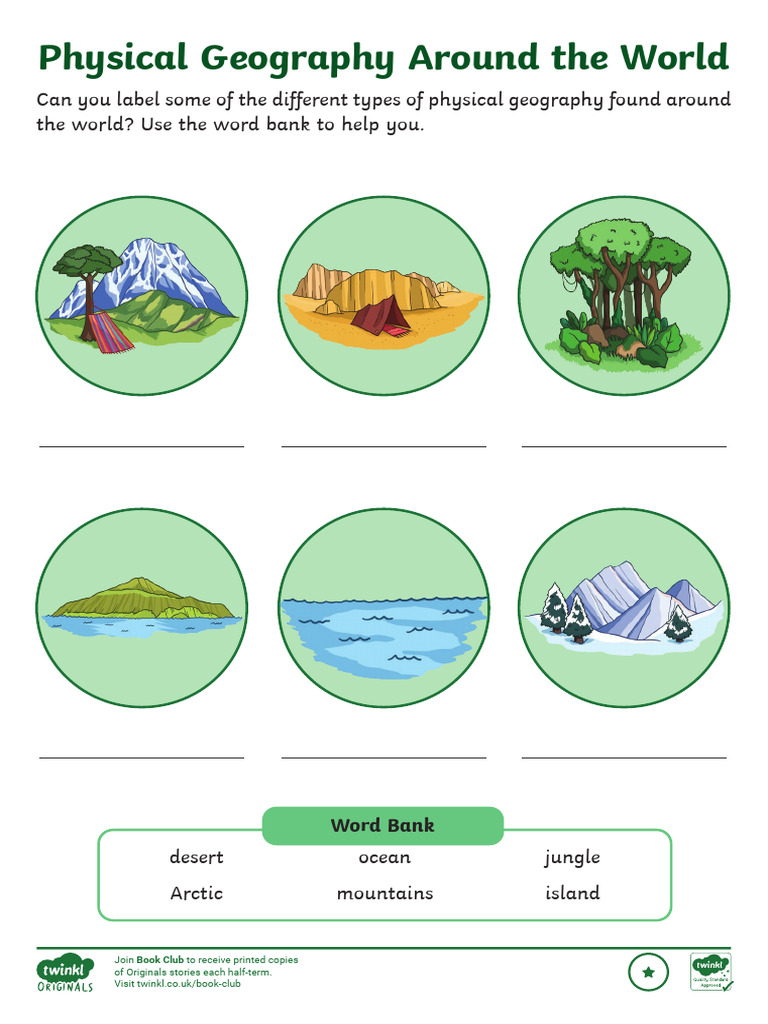Physical Geography Around The World CEs | PDF