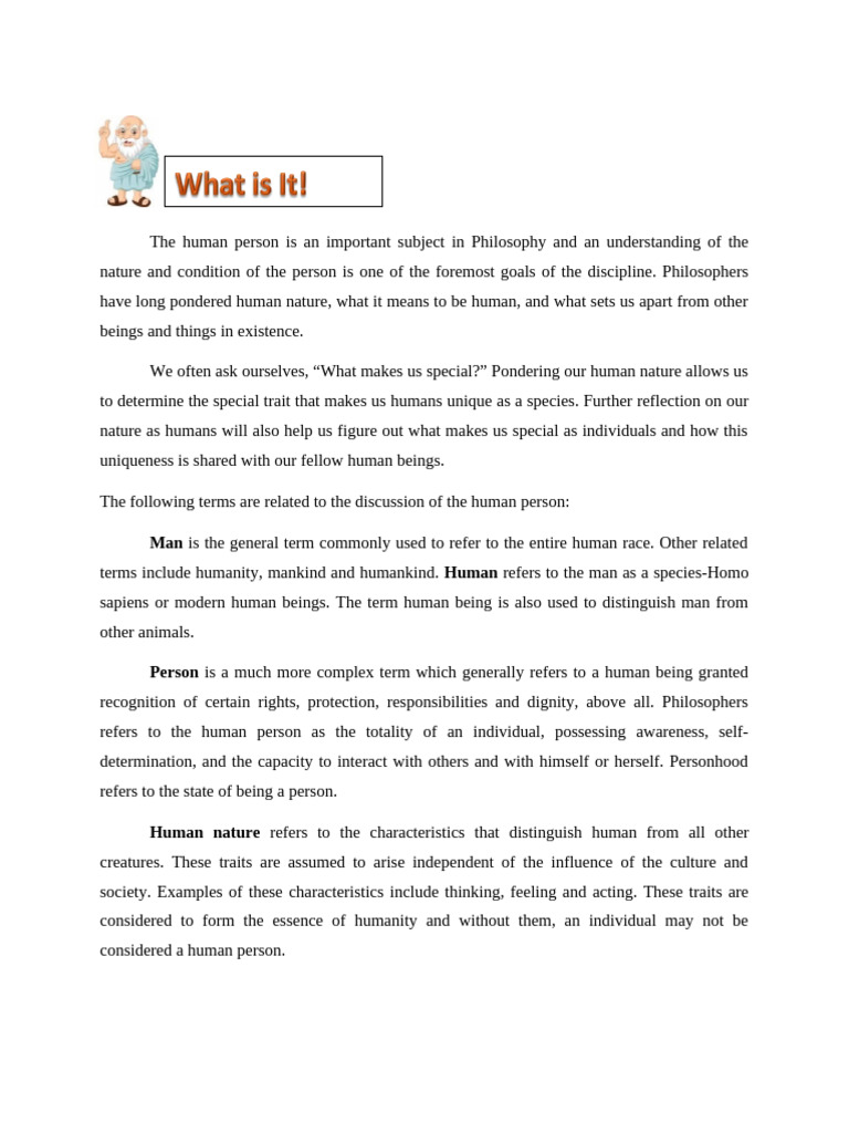 Intro To Philo - Q1 - Reading Material 3 | PDF