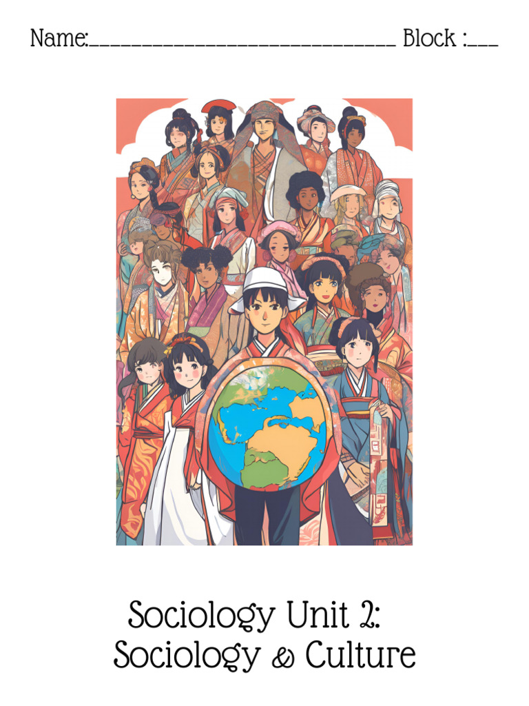 Sociology Unit 2 Sociology & Culture Student Book | PDF