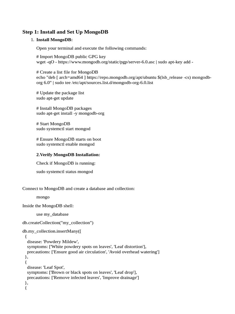 Flutter With Mongodb | PDF