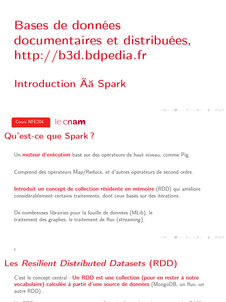 Slides Spark | PDF