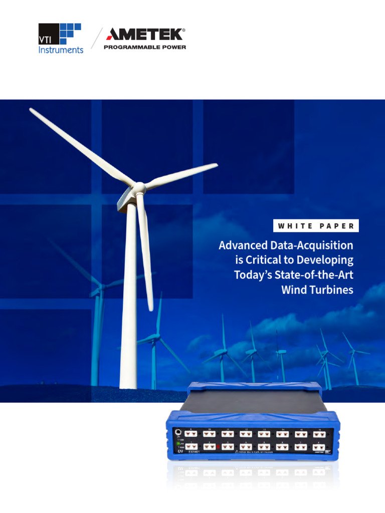 VTI Instruments AMETEK Advanced Data Acquisition | PDF