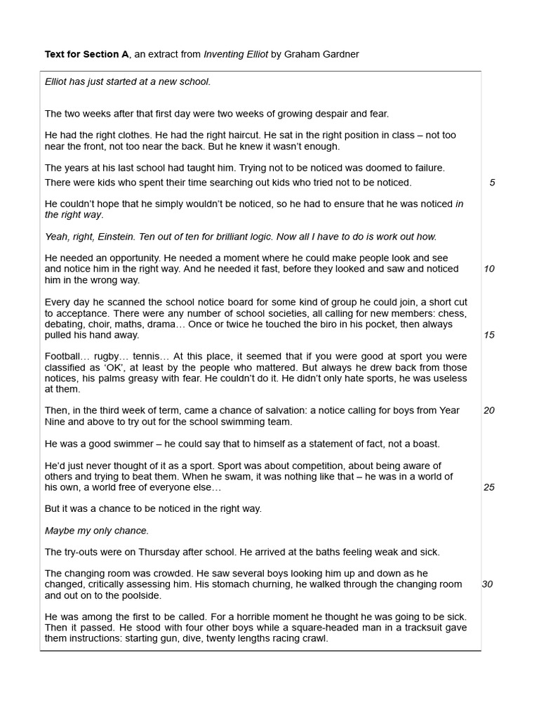 2 - Updated - Term 1 Grade7 English Paper 2 | PDF