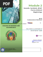 Steno 101 Module | PDF | Shorthand | Punctuation