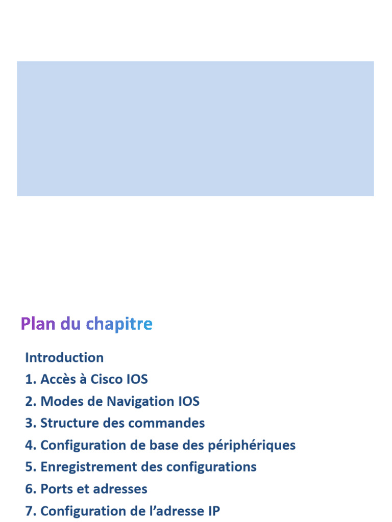 2-Configuration Des Paramètres de Base de Commutateur Et de Périphérique Final | PDF