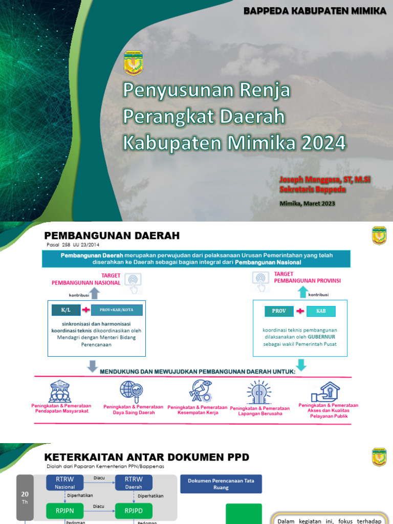 Penyusunan Renja | PDF