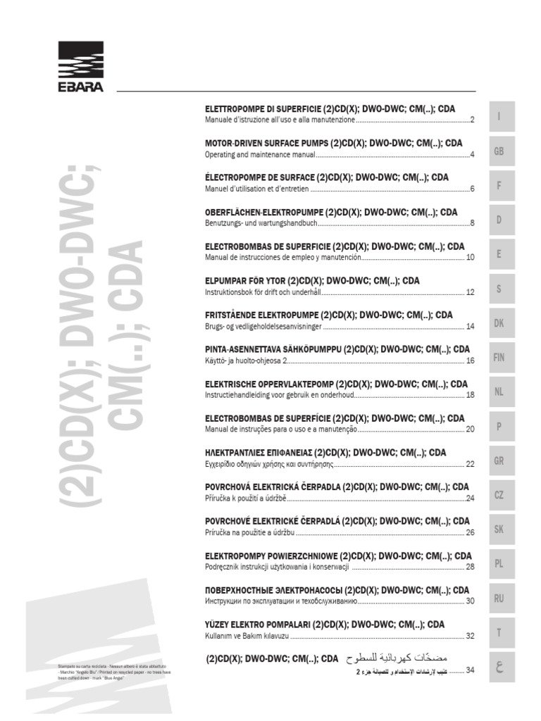 Manualcd CDX 2cdx Cma-B-C-D CMR Cda Dwo DWC | PDF