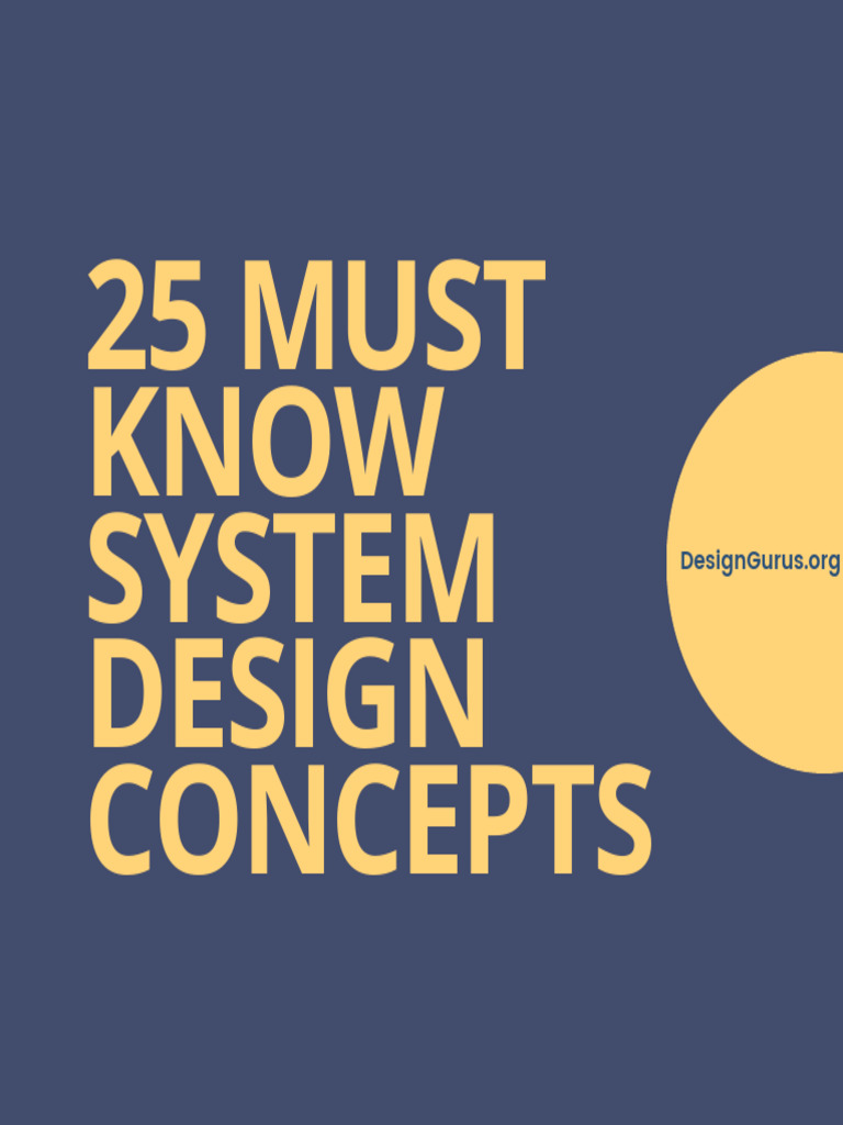 System Design Concepts | PDF