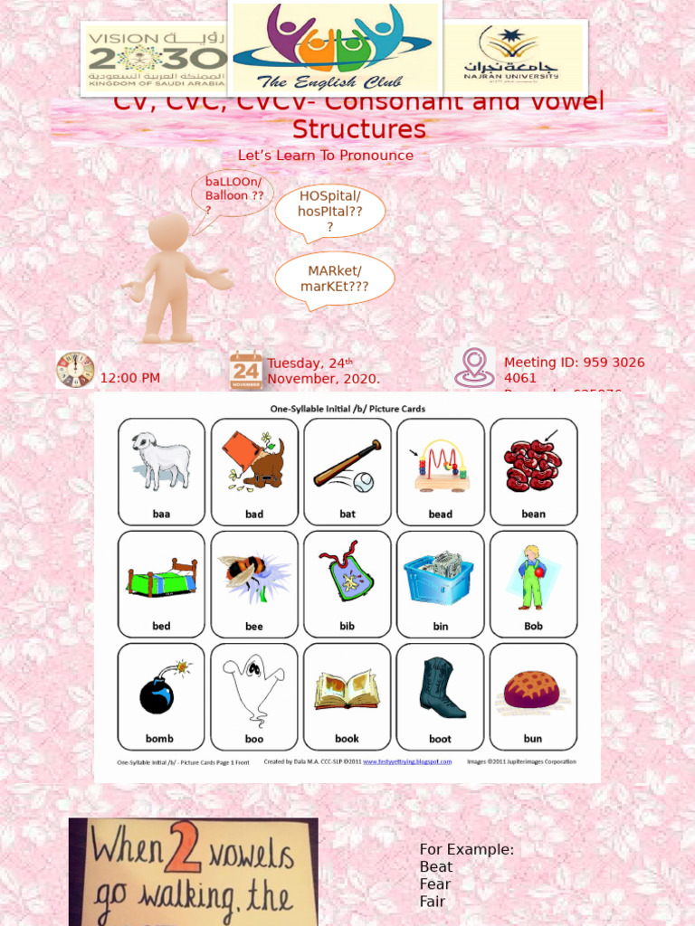 CV,CVC- structure | PDF