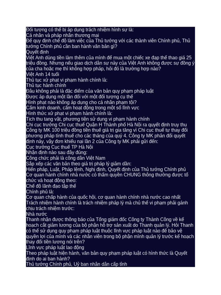 Câu hỏi pldc | PDF