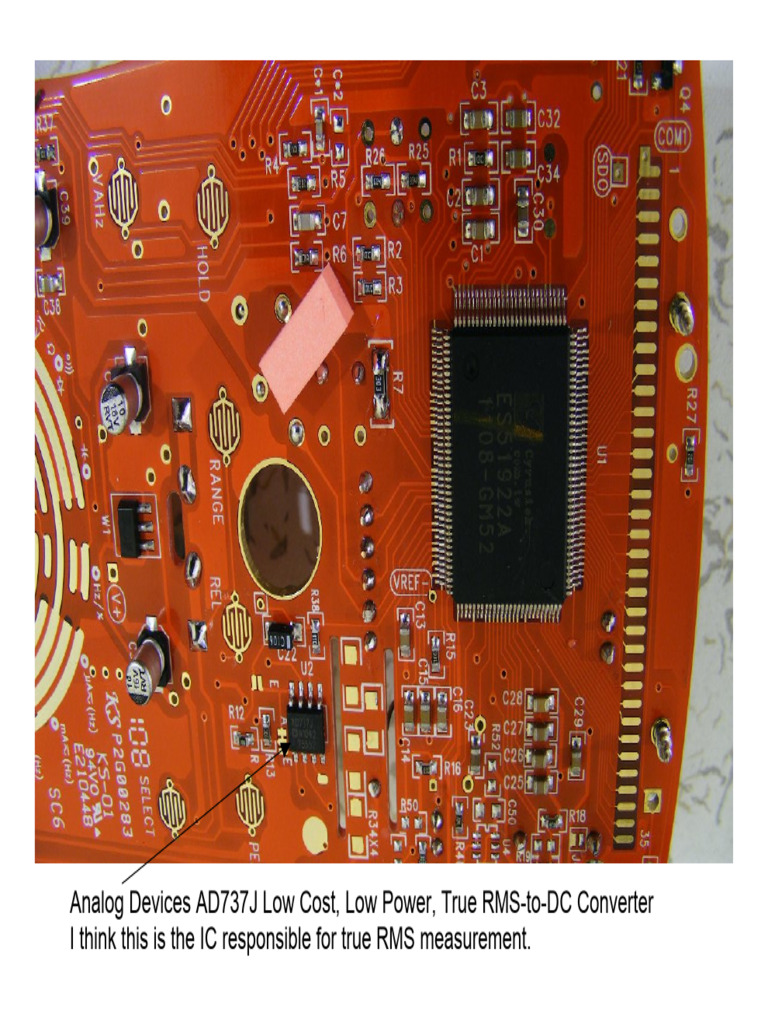 UNI-T UT61E Multimeter Teardown | PDF | Technology & Engineering