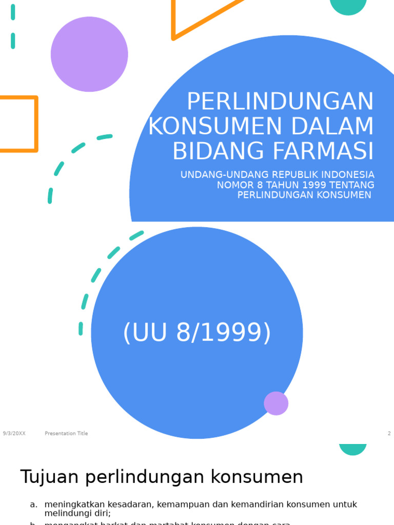 Perlindungan Konsumen Dalam Bidang Farmasi | PDF