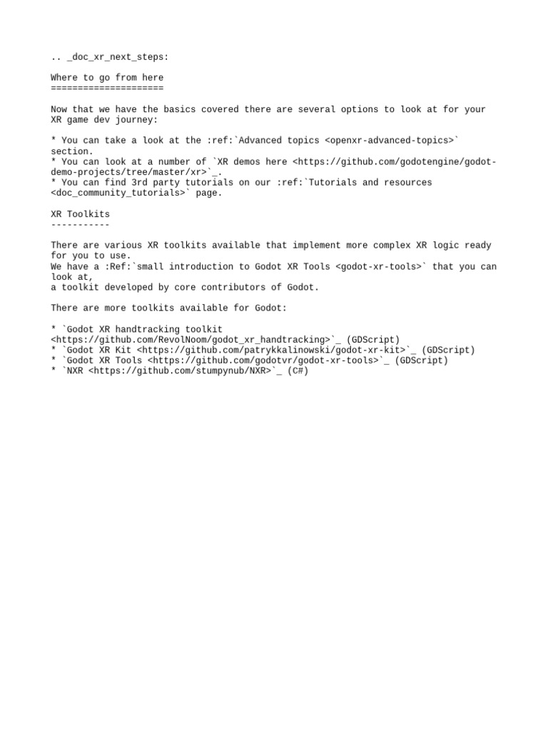 xr_next_steps.rst | PDF