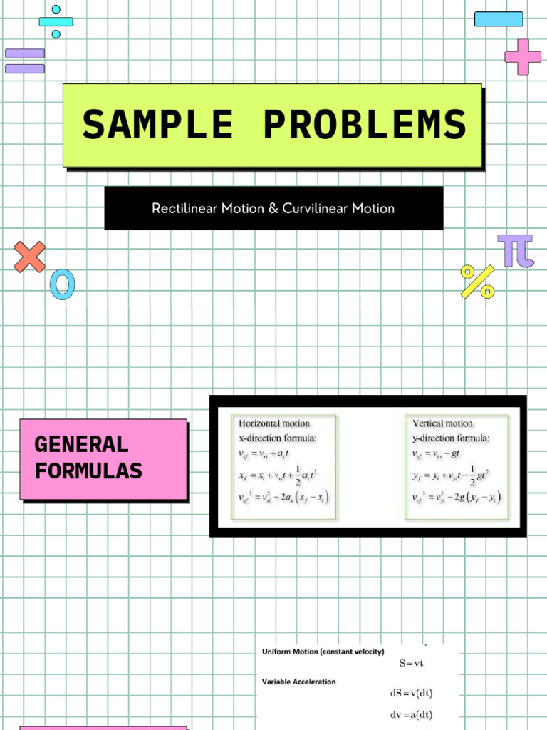 SAMPLE PROBLEMS | PDF