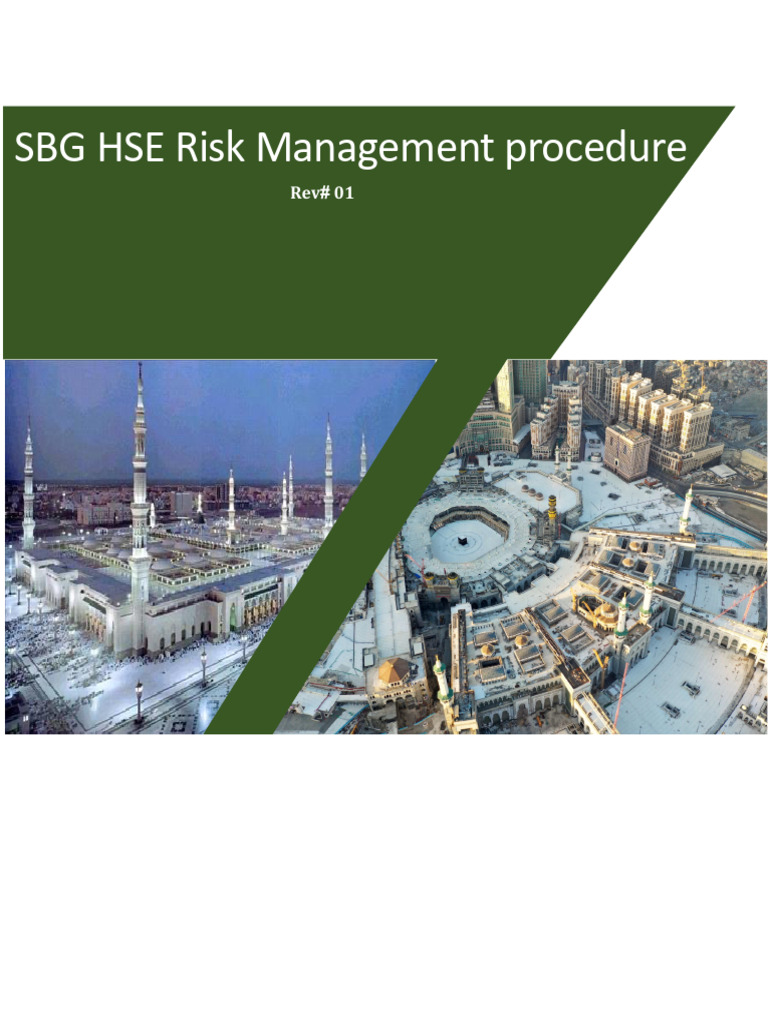 SBG HSE Risk Management Procedure | PDF