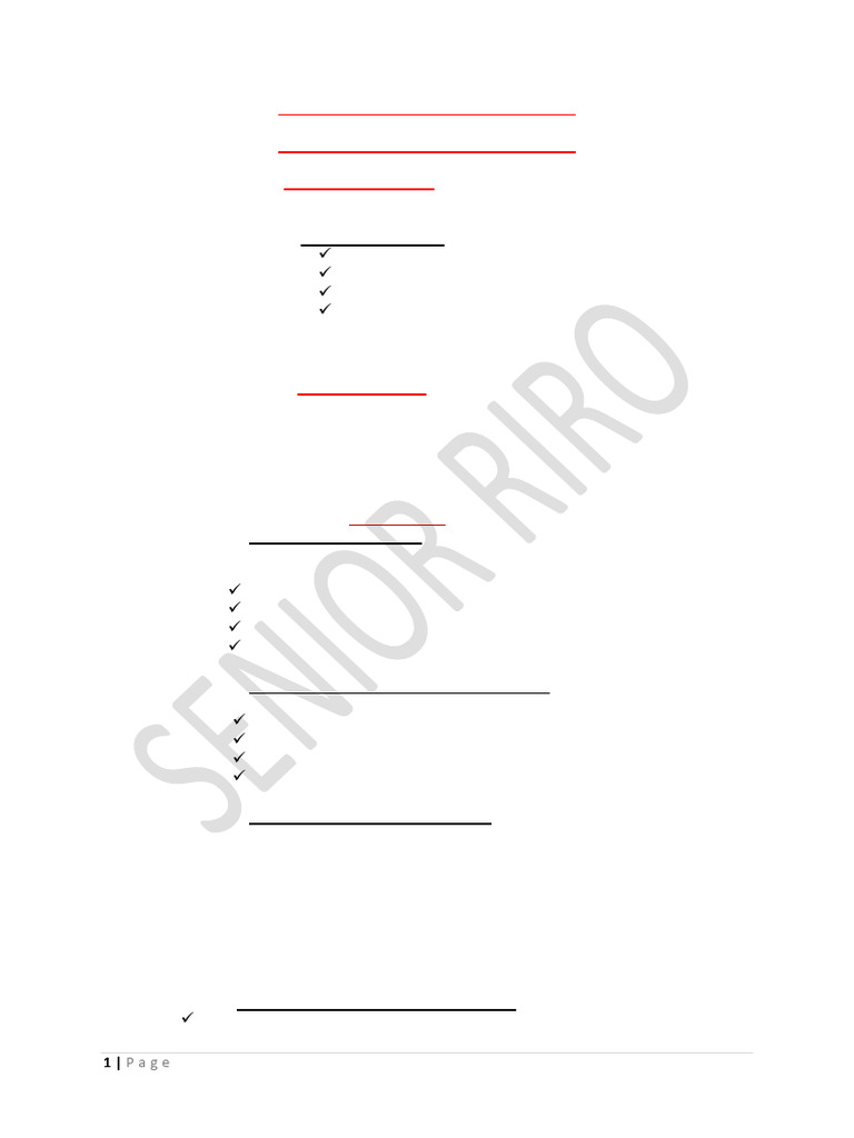 Geography Notes Form 3 | PDF