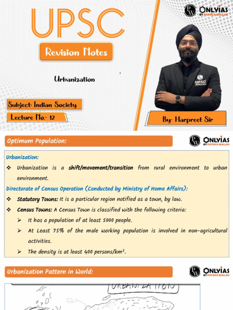 Indian Society Lec-13 (Harpreet Sir) Upsc Hinglish | PDF