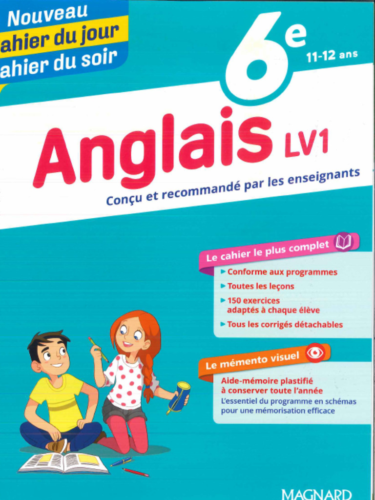MAGNARD - Cahier D - Anglais 6ème | PDF