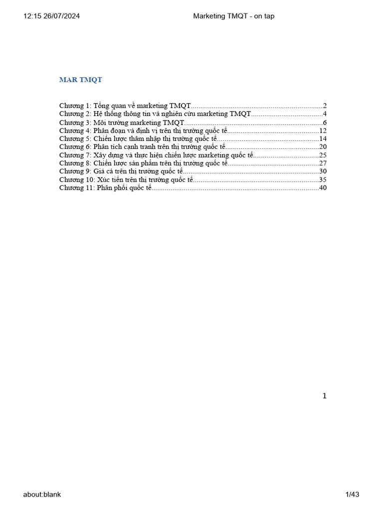 Marketing TMQT On Tap | PDF