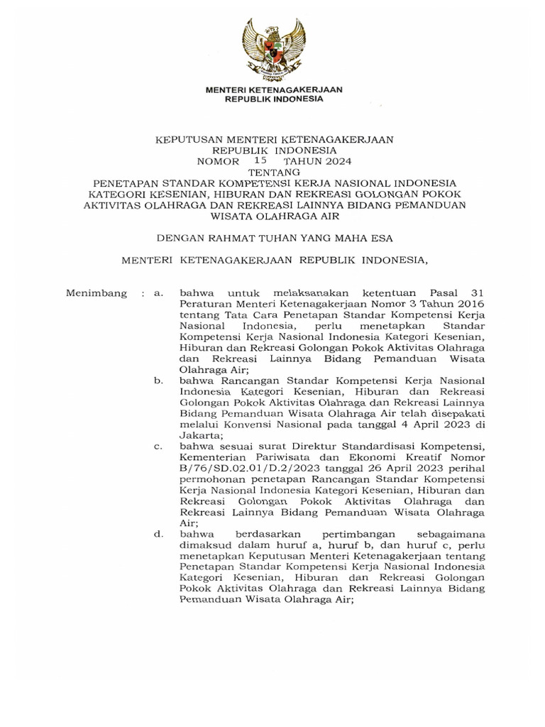 SKKNI 2024-015.pdf | PDF