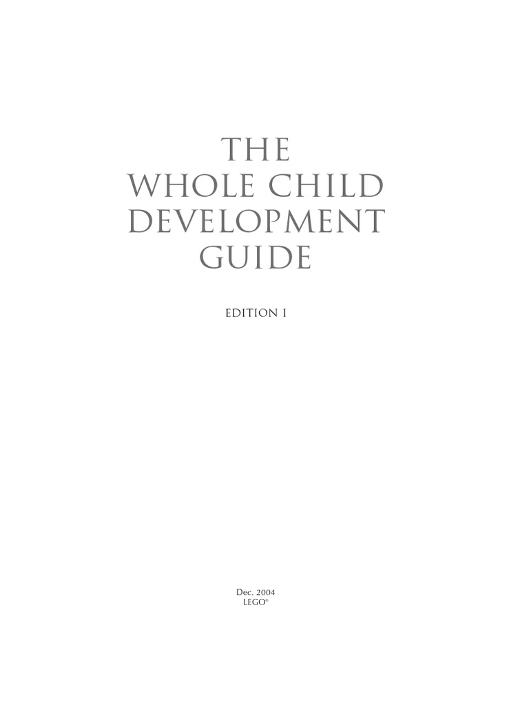 The Whole Child Development Guide | PDF | Imagination | Identity ...