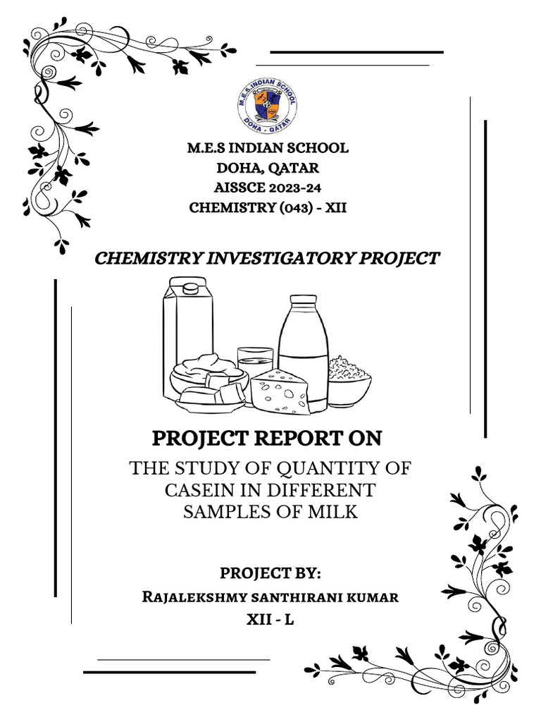 Chem Project | PDF