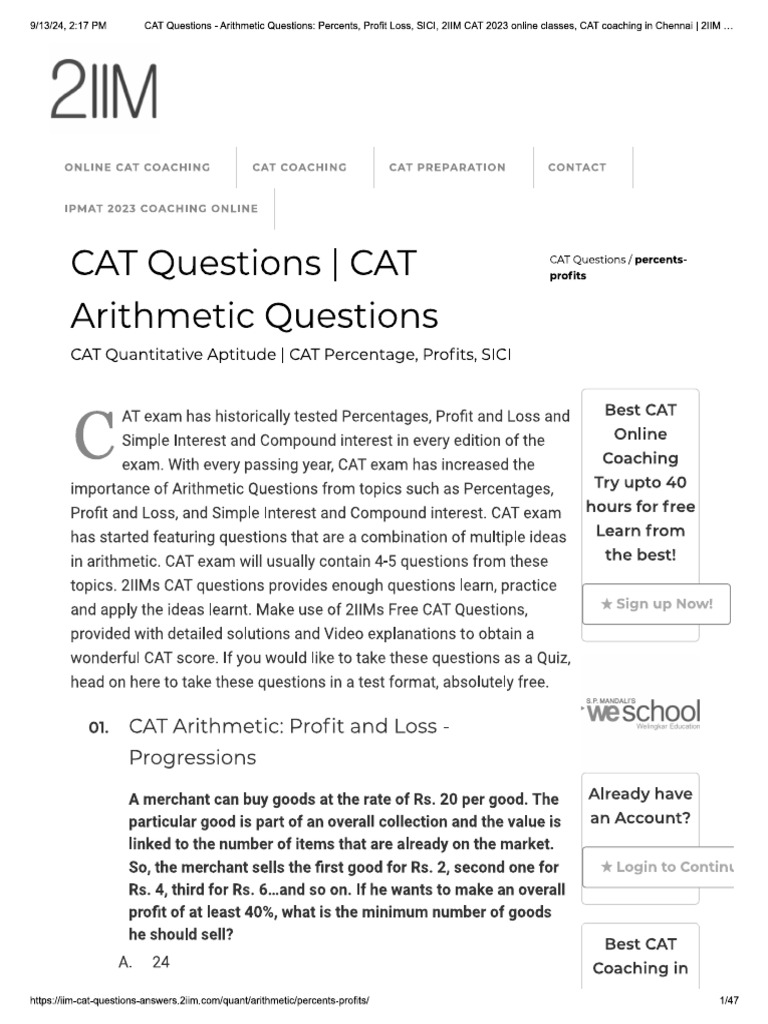 Arithmetic | PDF
