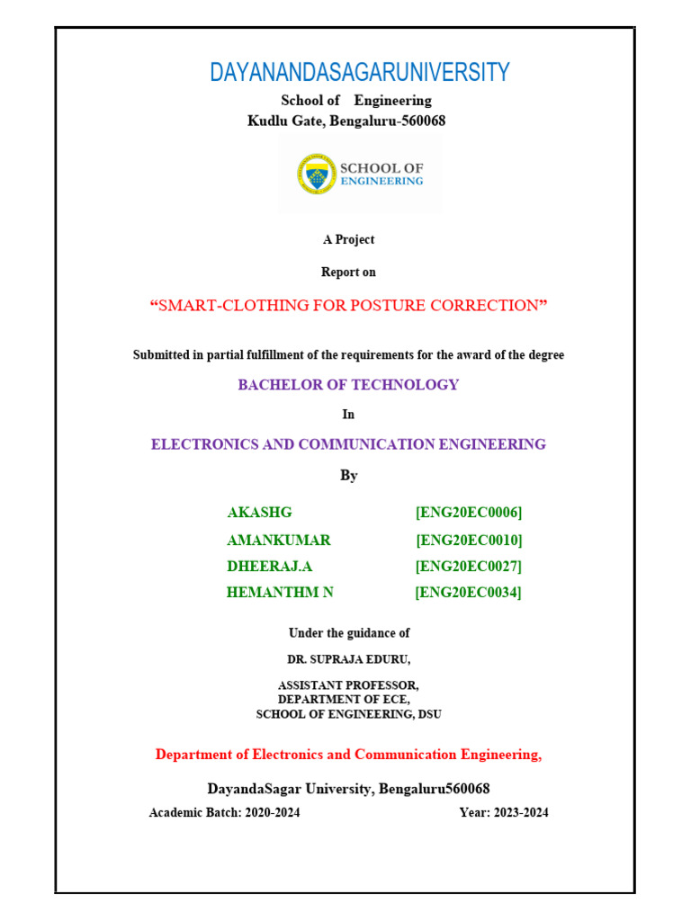 Group-5 Final Report (7th Sem) | PDF