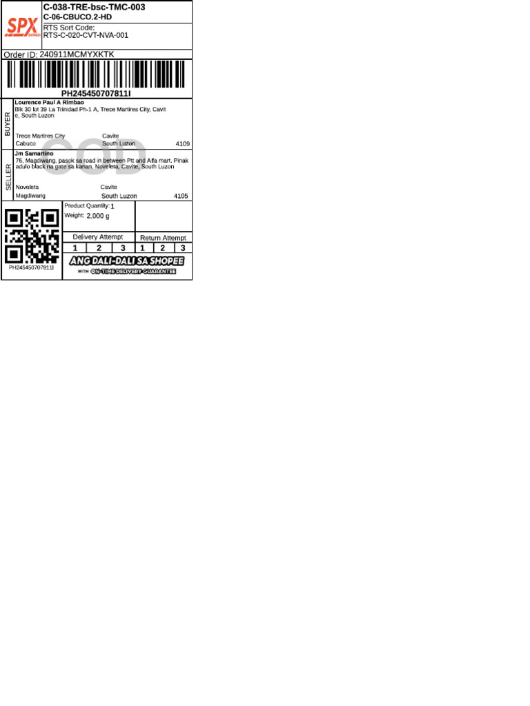 Waybill | PDF