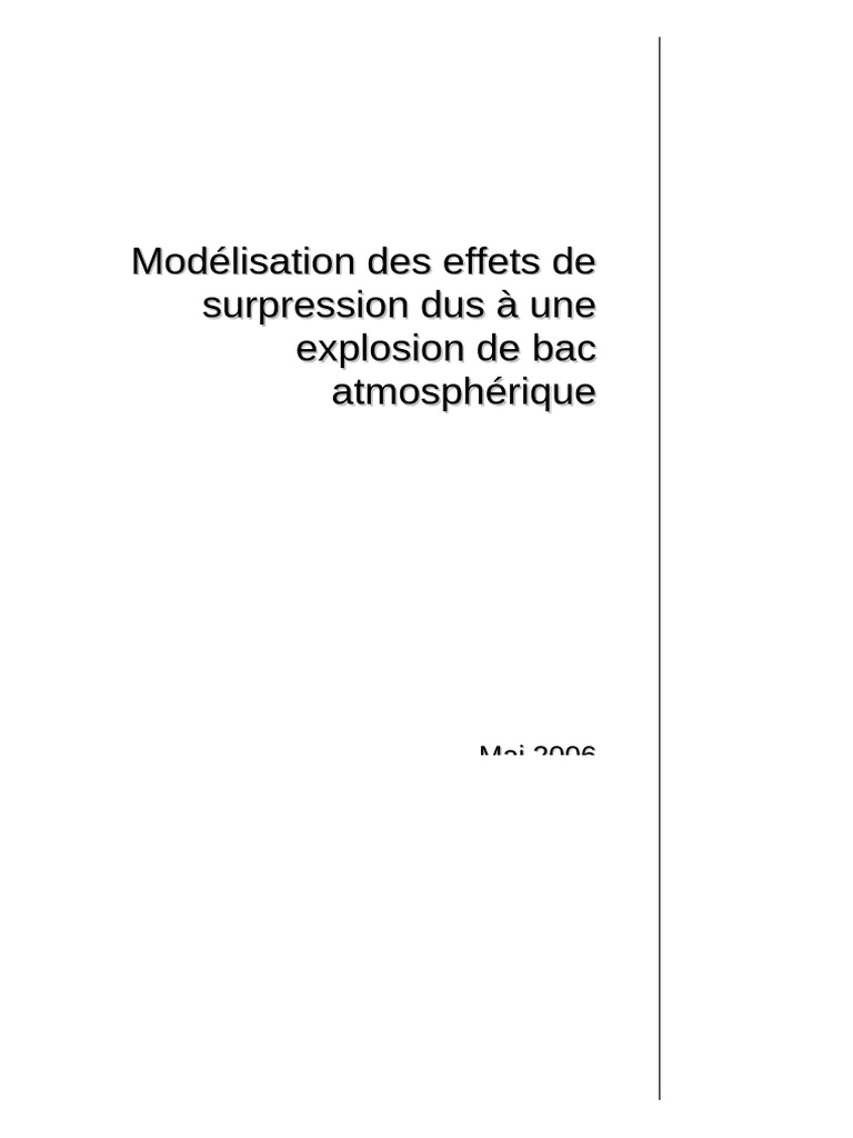 Effets Surpression Modelisation | PDF