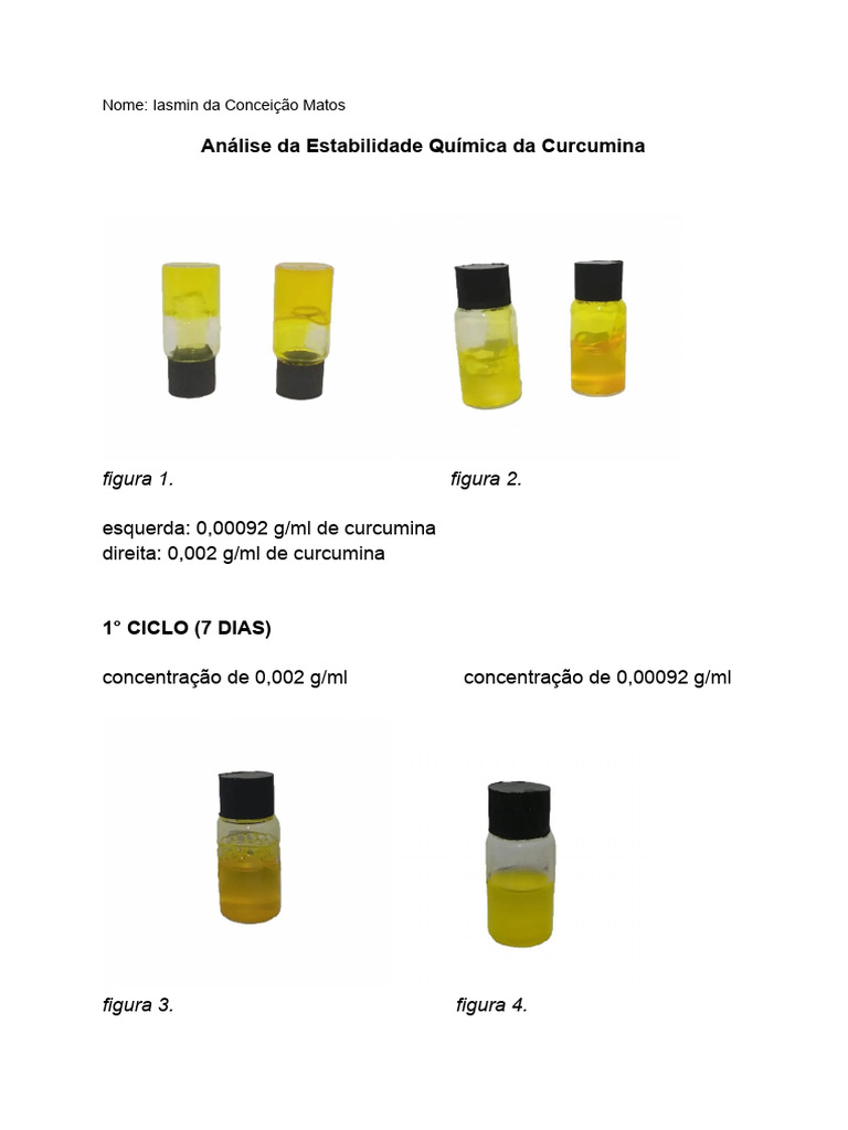 Análise Química CUR | PDF