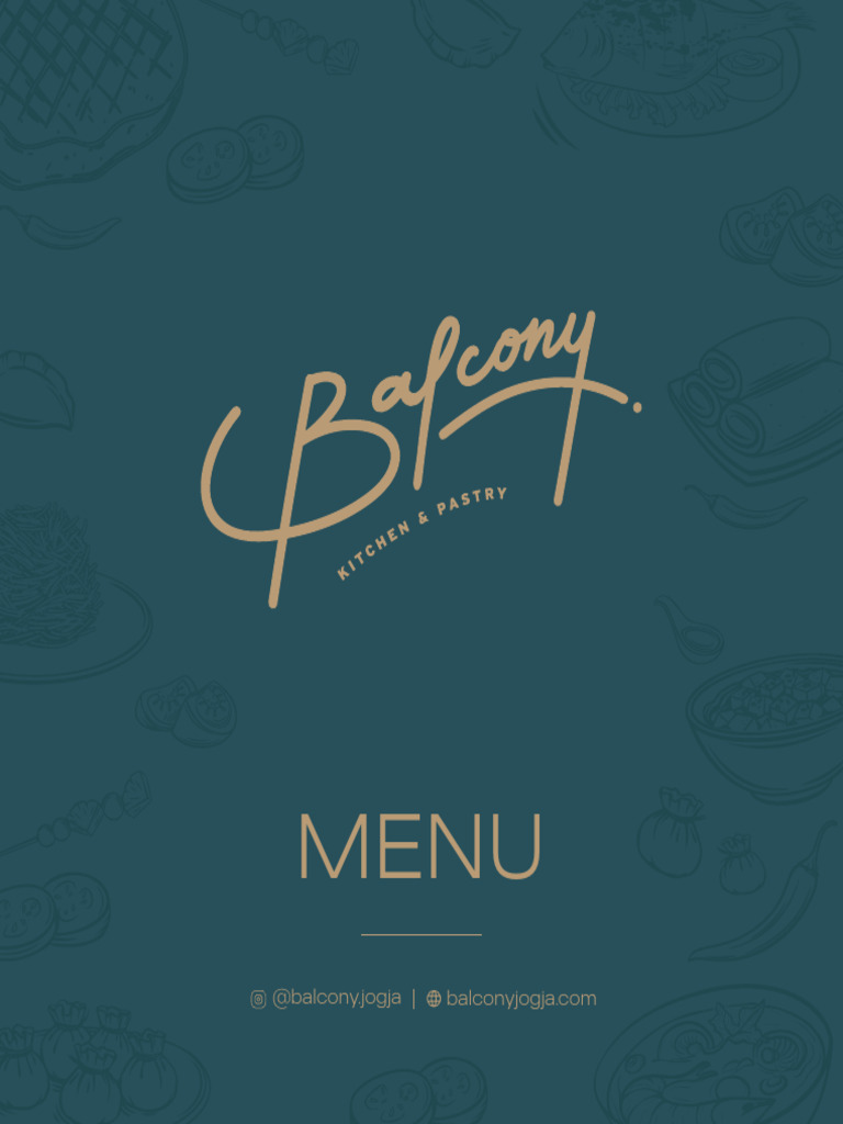 Menu Balcony Jan - 2024 | PDF