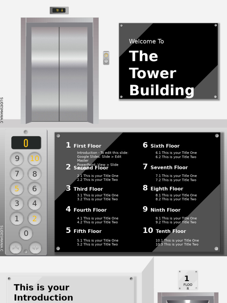 Tower Building, Elevator Deck SlidesMania | PDF
