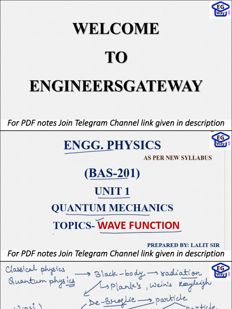 L 7 1 Wave Function Pdf