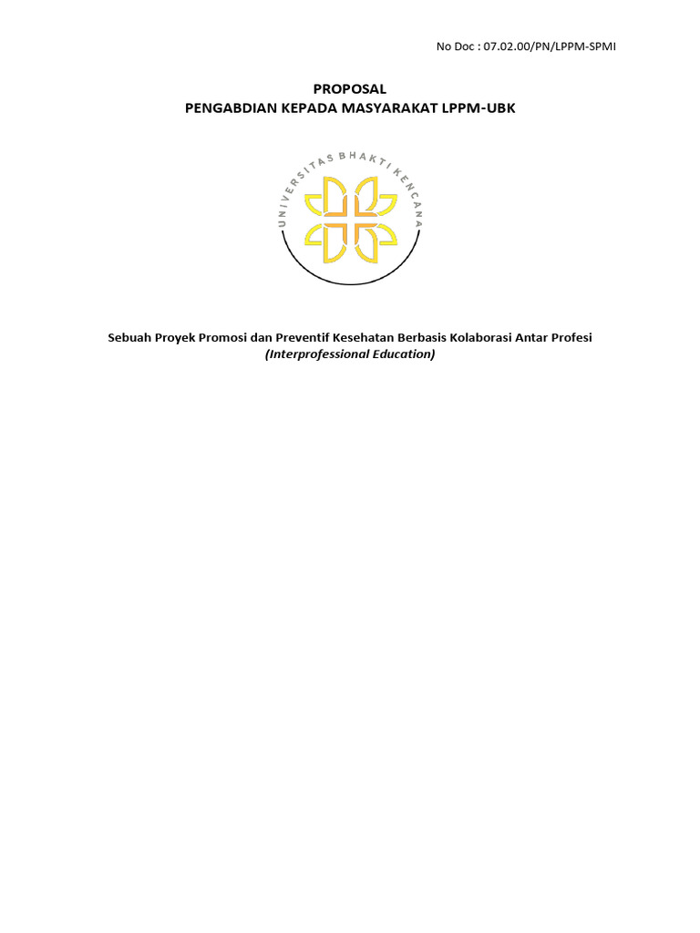 Proposal Ipe - Kelompok 22 | PDF