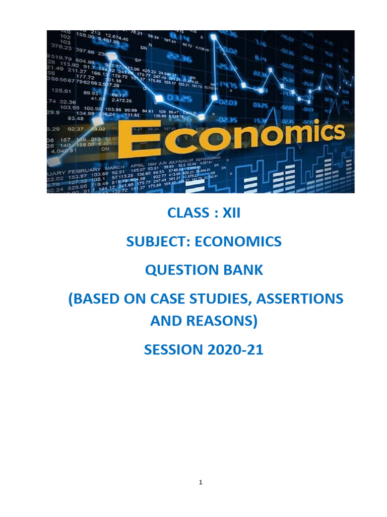Assertions and Reasons-XII | PDF