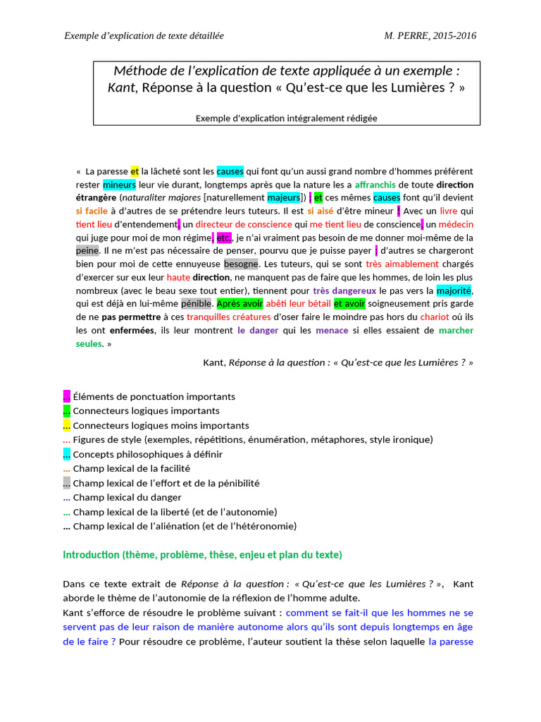 Explication de Texte Libertee | PDF