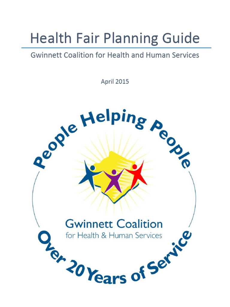 Health Fair Planning Guide | PDF