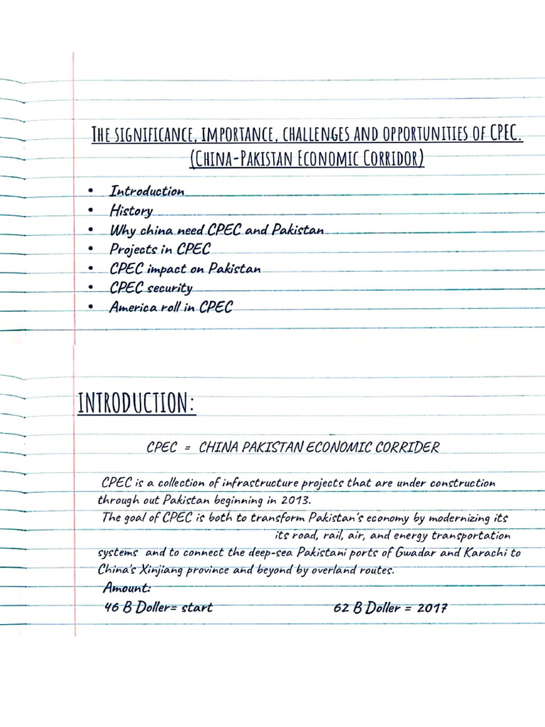 CPEC | PDF