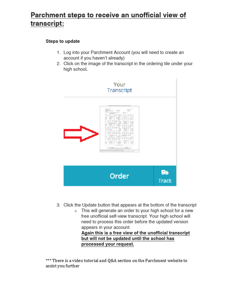 Parchment Steps | PDF