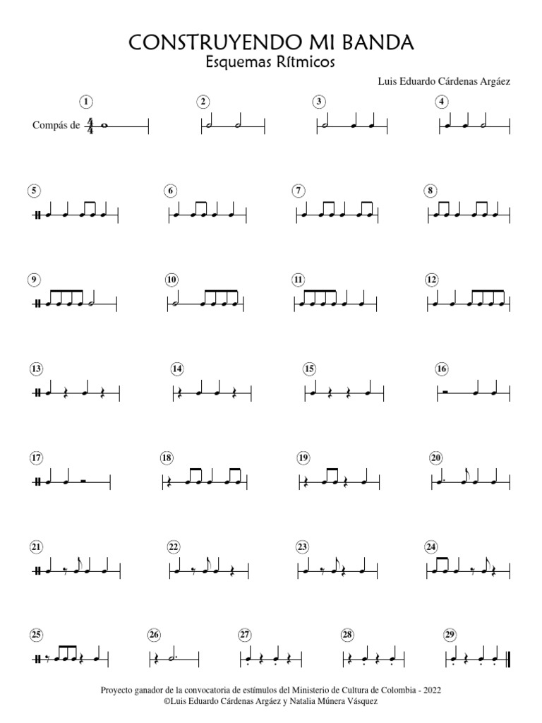 Esquemas Ritmicos | PDF