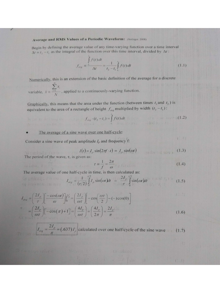 Half Wave Rectifier Pdf