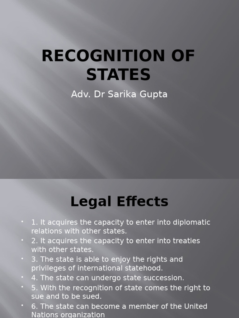 Part 4 State Recognition | PDF