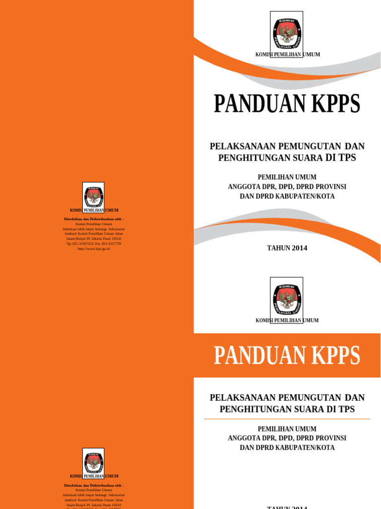 BUKU Panduan KPPS | PDF