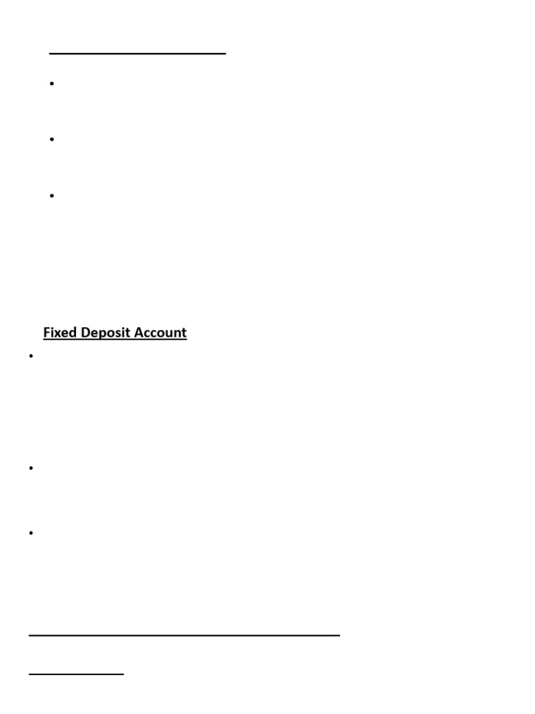 05 Fixed Deposit & Recurring Deposit | PDF